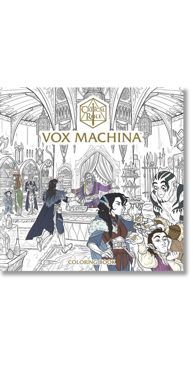 Critical Role: Vox Machina Coloring Book, Critical Role, Dark Horse ...