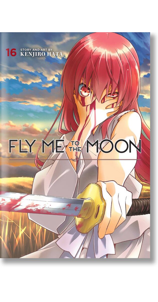 Fly Me to the Moon, Vol. 16, Kenjiro Hata, Viz Media, 2023, Мека - Книжарница Orange