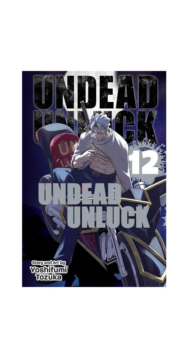 Undead Unluck, Vol. 12, Yoshifumi Tozuka, Viz Media, 2023, Мека - Книжарница Orange