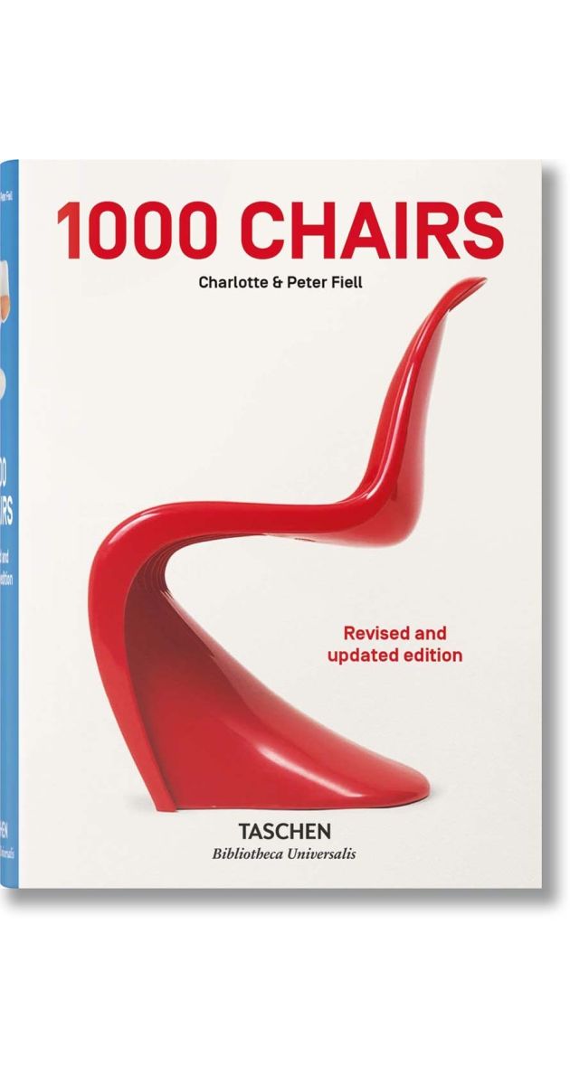 1000 Chairs, updated version, Charlotte Fiell, TASCHEN, 2019, Твърда ...