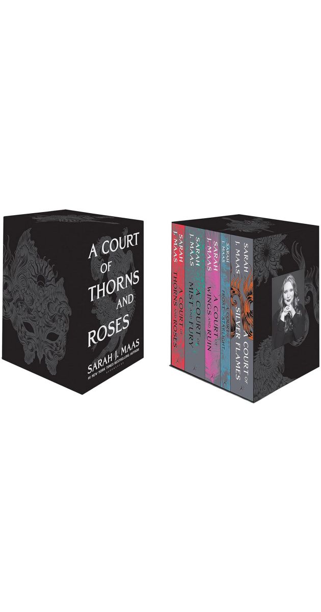A Court of Thorns and Roses Hardcover Box Set, Sarah J. Maas, Bloomsbury, 2021, Твърда ...