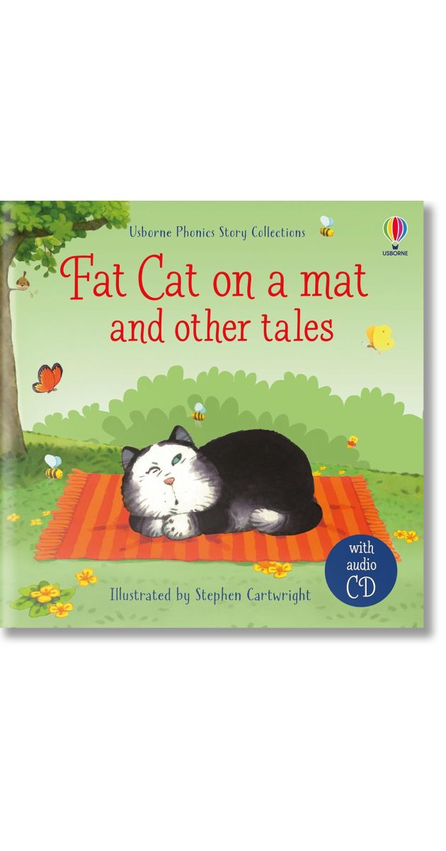 Fat cat on a mat and other tales with CD, Russell Punter, Usborne ...