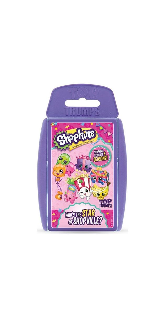 Настолна игра с карти Top Trumps: Shopkins - Книжарница Orange