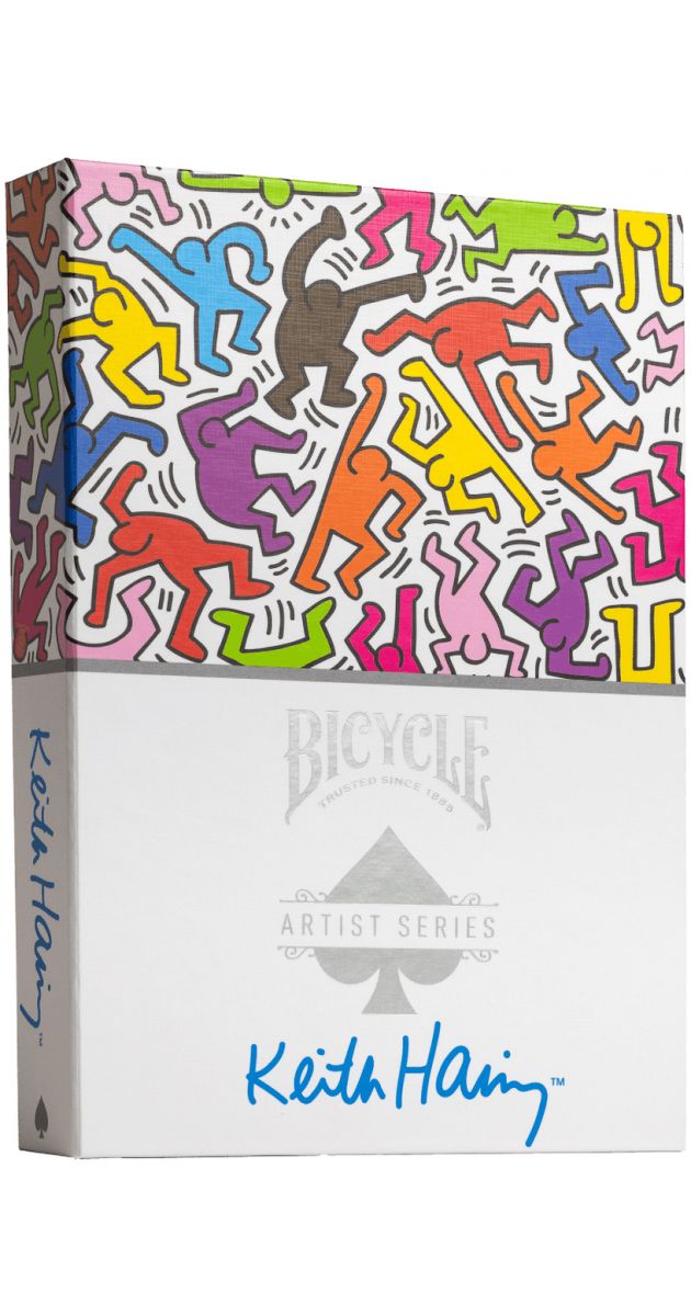 Карти за игра Bicycle Keith Haring - Книжарница Orange