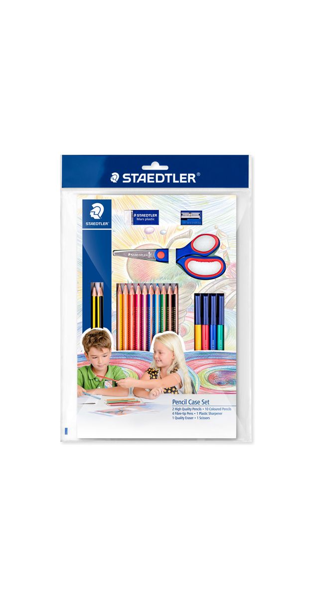 Комплект за рисуване Staedtler, 19 части - Книжарница Orange
