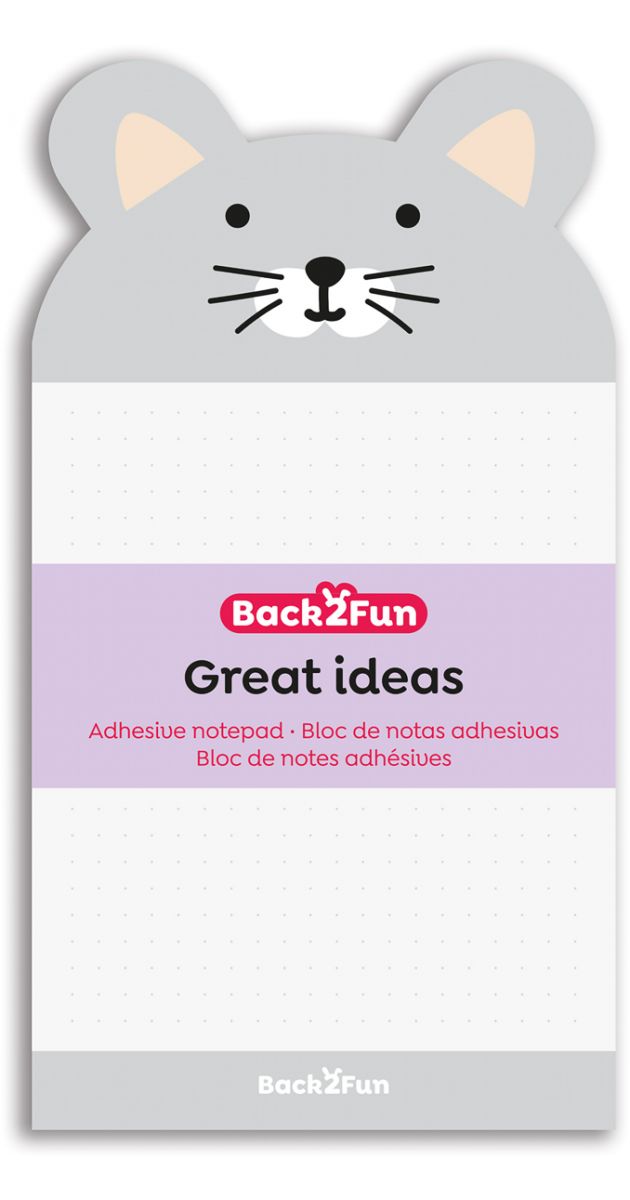 Лепящи листчета Miquelrius Back2Fun, мишле - Книжарница Orange