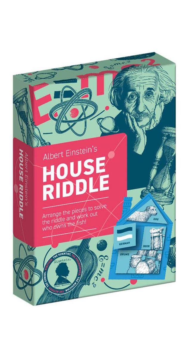 Логическа игра Professor Puzzle: Einstein's House Riddle - Книжарница ...