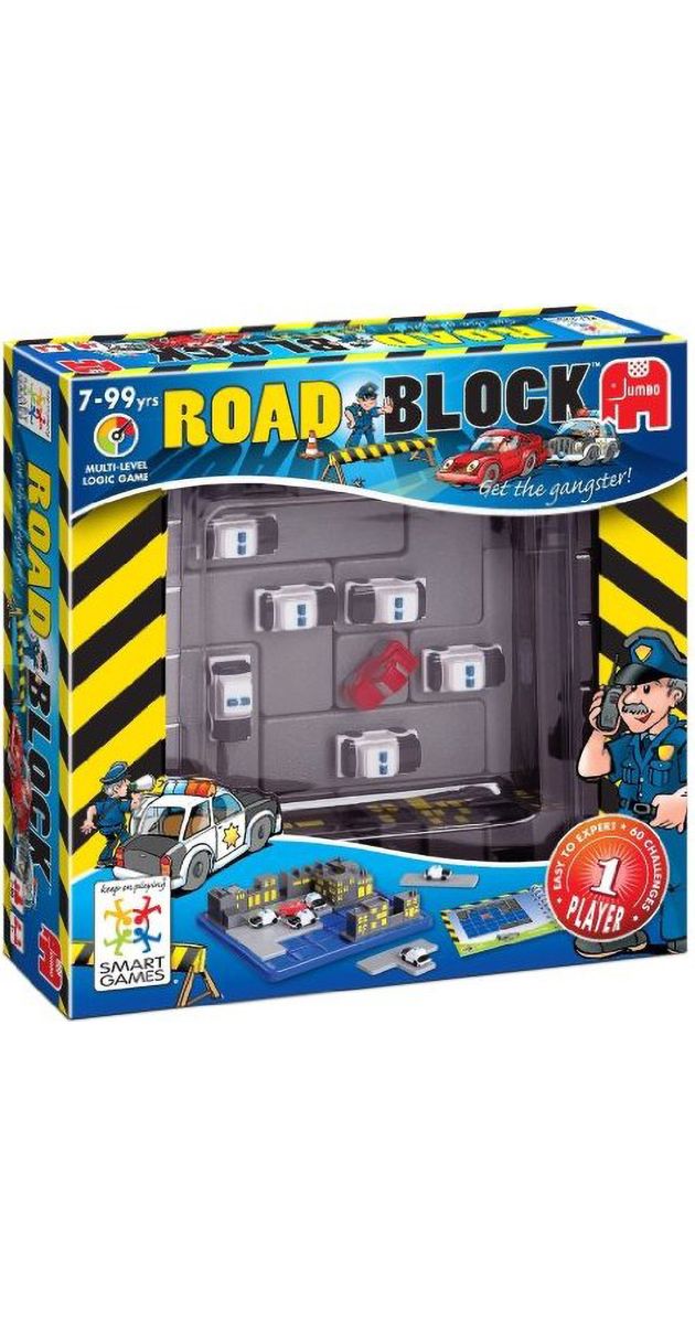 Логическа игра Smart Games: Road Block - Книжарница Orange