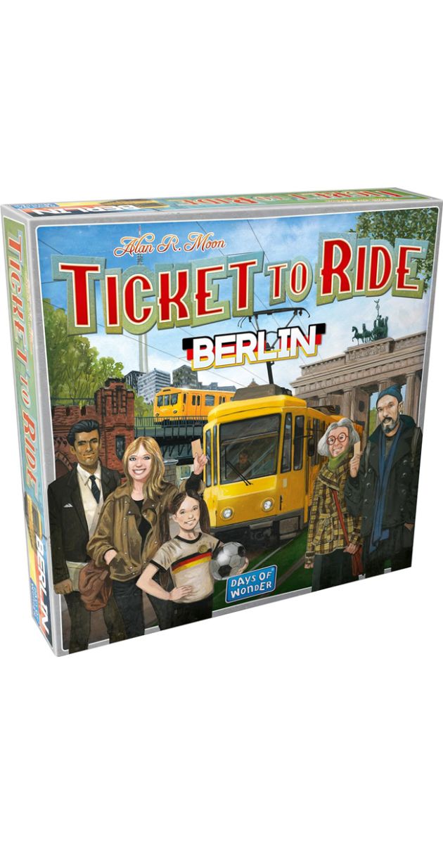 Настолна игра: Ticket To Ride Berlin, 2023 - Книжарница Orange