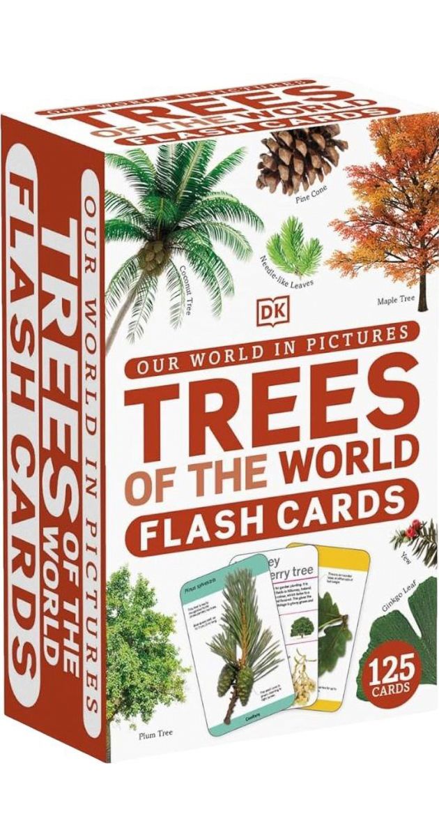 Our World in Pictures: Trees Flash Cards, DK, DK Publishing, 2022, Мека ...