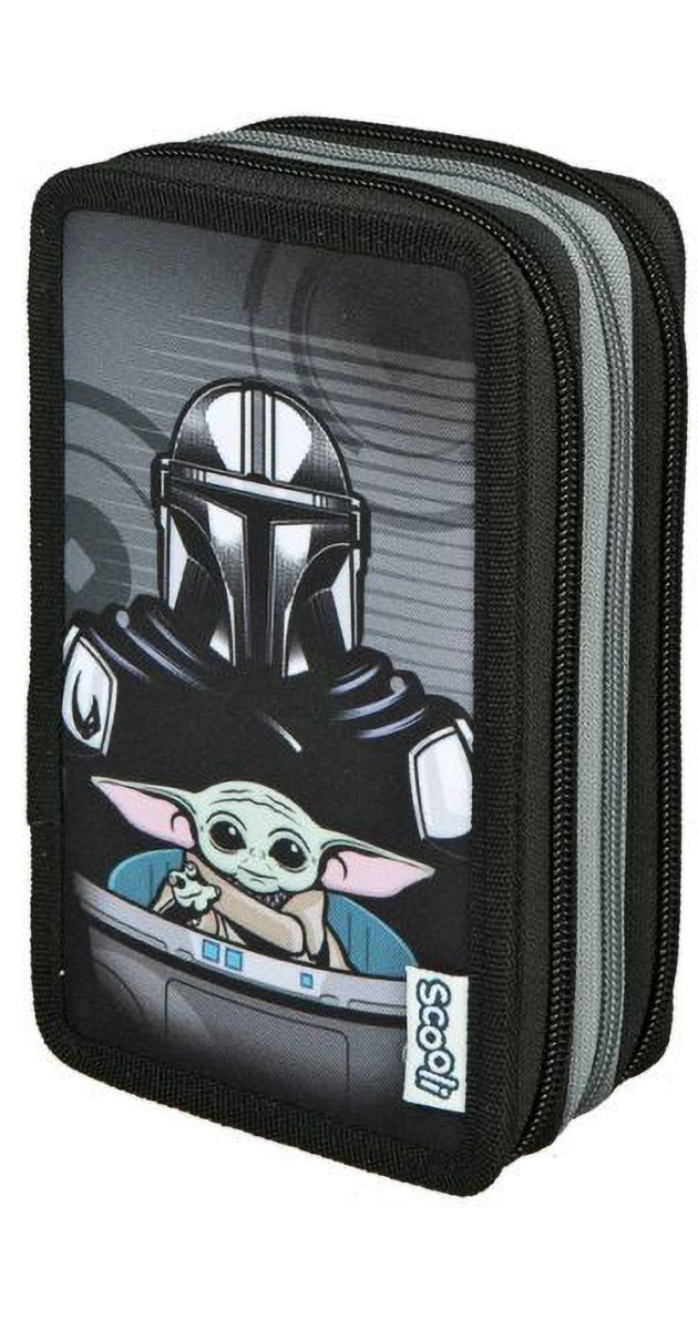 Пълен ученически несесер Undercover Star Wars с три отделения ...