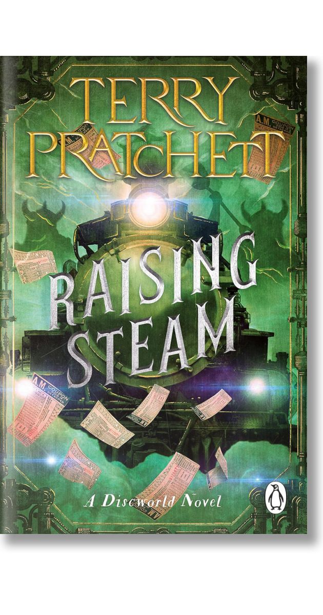 Raising Steam, Terry Pratchett, Penguin Books Ltd, 2023, Мека ...