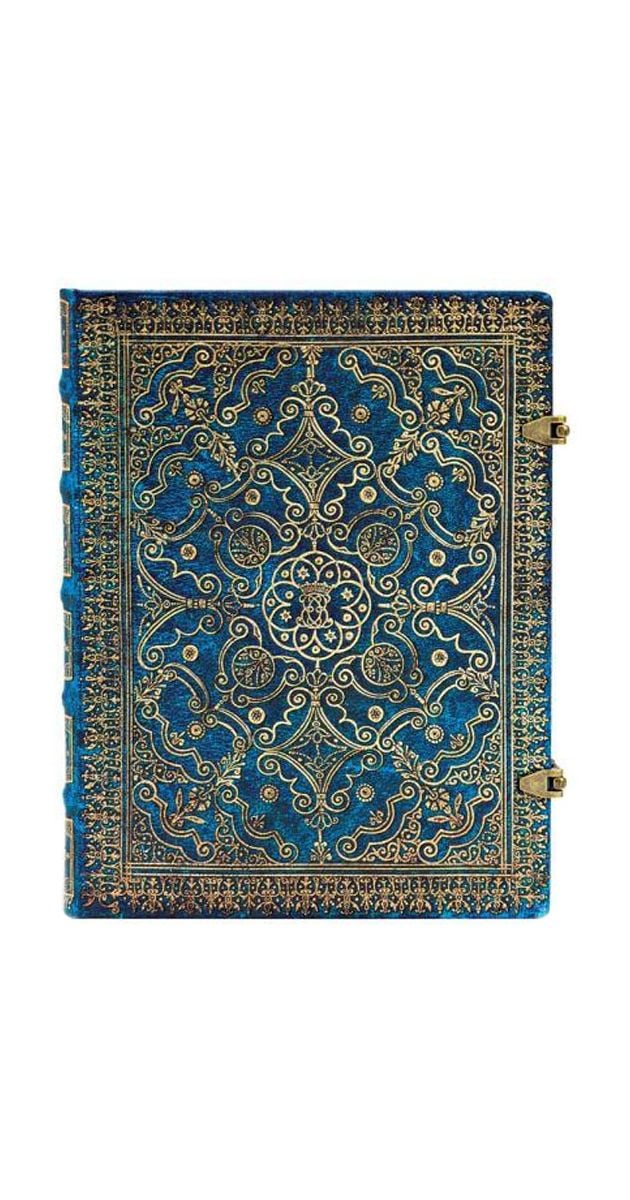 Тефтер Paperblanks - Azure Ultra, 18 х 23 см., Твърда - Книжарница Orange