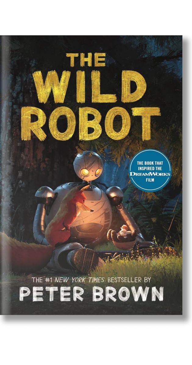 The Wild Robot (Film Tie-In), Peter Brown, Bonnier Books, 2024, Мека ...