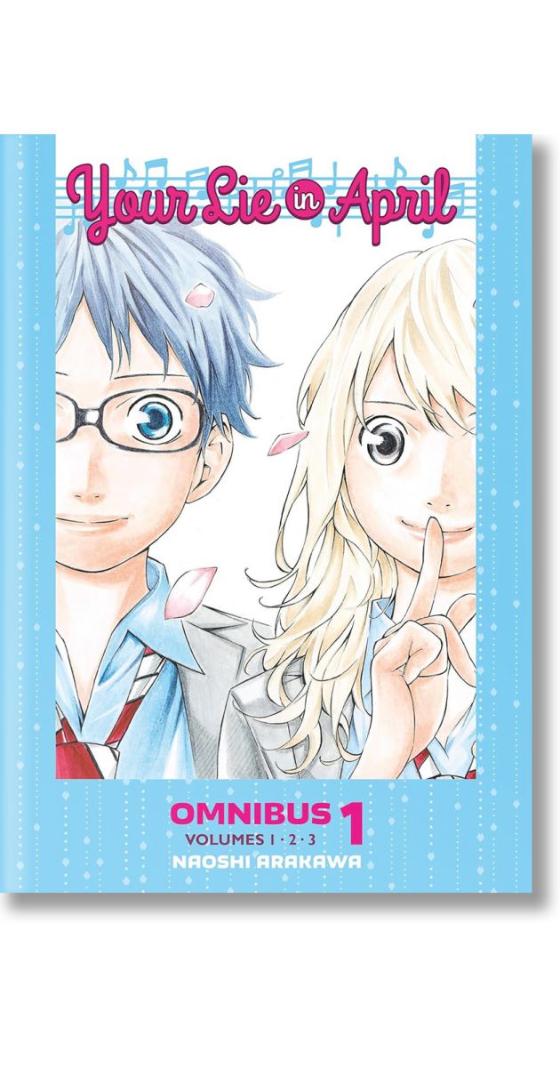 Your Lie In April Omnibus, Vol. 1, Naoshi Arakawa, Kodansha Comics, 2024, Мека - Книжарница Orange